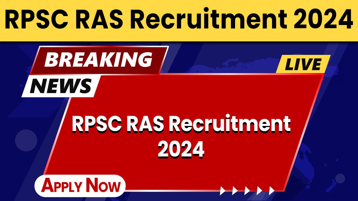 RPSC RAS Recruitment 2024